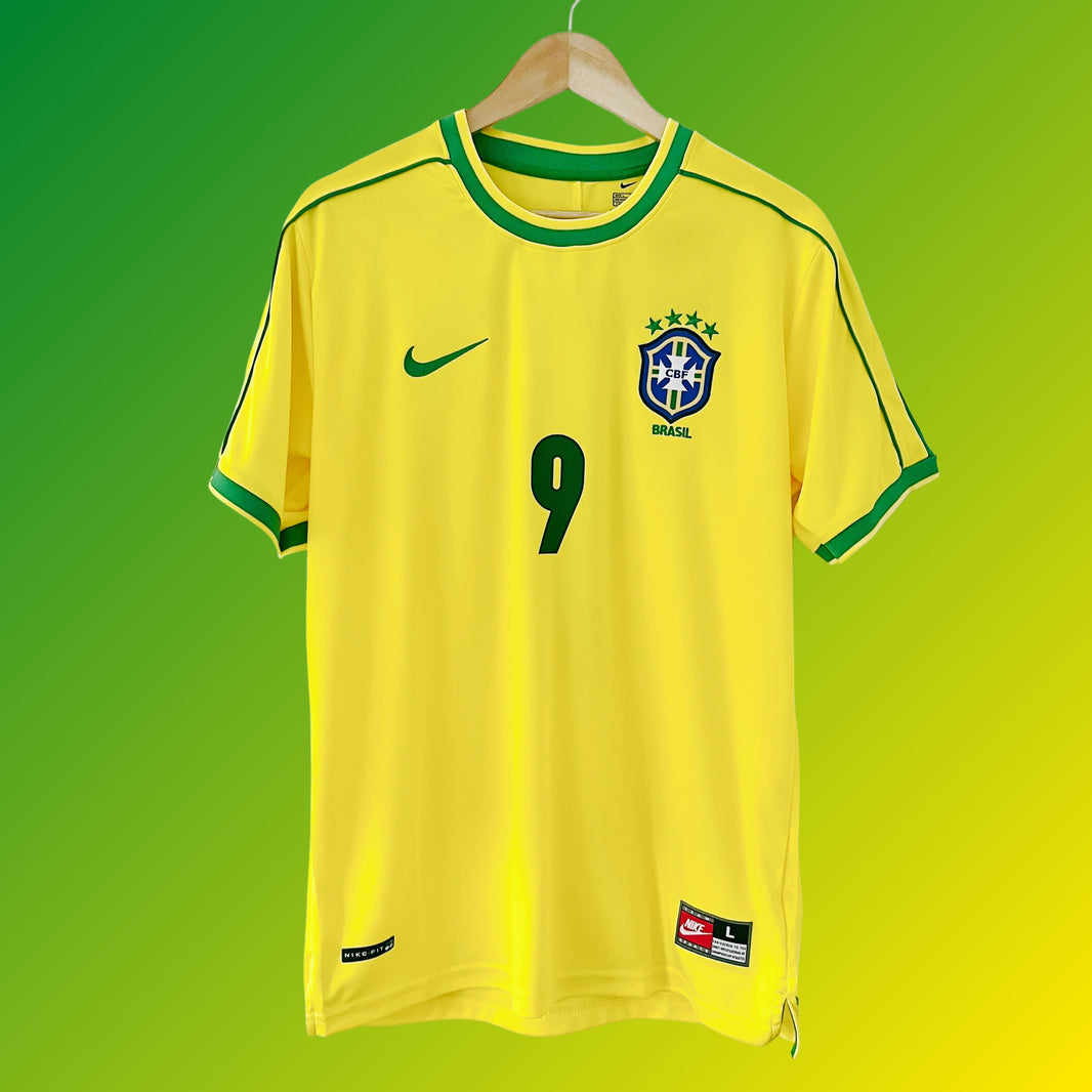 Retro Brazil Kids Kit World Cup 2002 Home – FC Retro