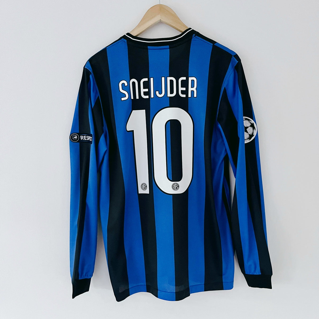 Retro Inter Milan Shirt 2010 Champions League Final – FC Retro