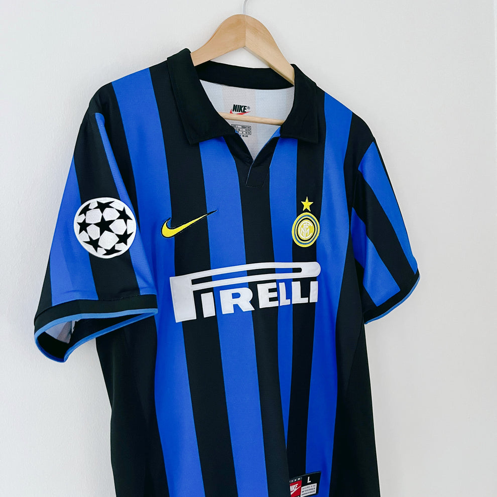 Retro Inter Milan Shirt 1998-99 Home – FC Retro