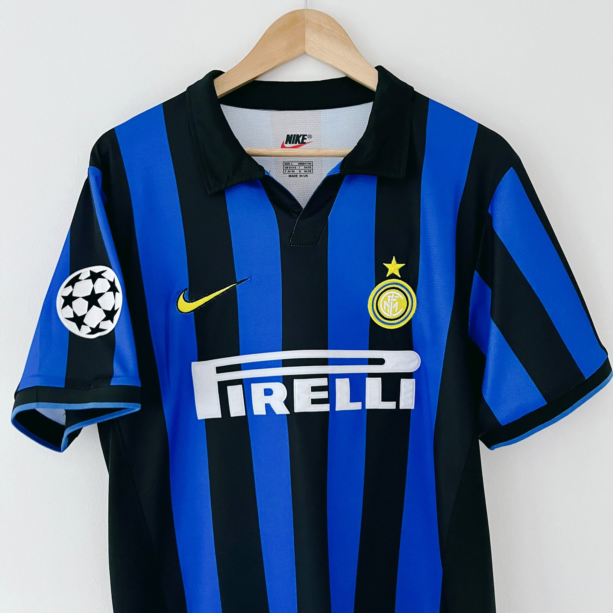 Retro Inter Milan Shirt 1998-99 Home – FC Retro